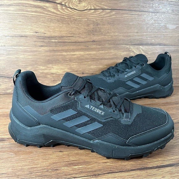 adidas | Shoes | Adidas Terrex Ax4 Triple Black Trail Shoes Mens Size 25 Athletic Sneakers ...